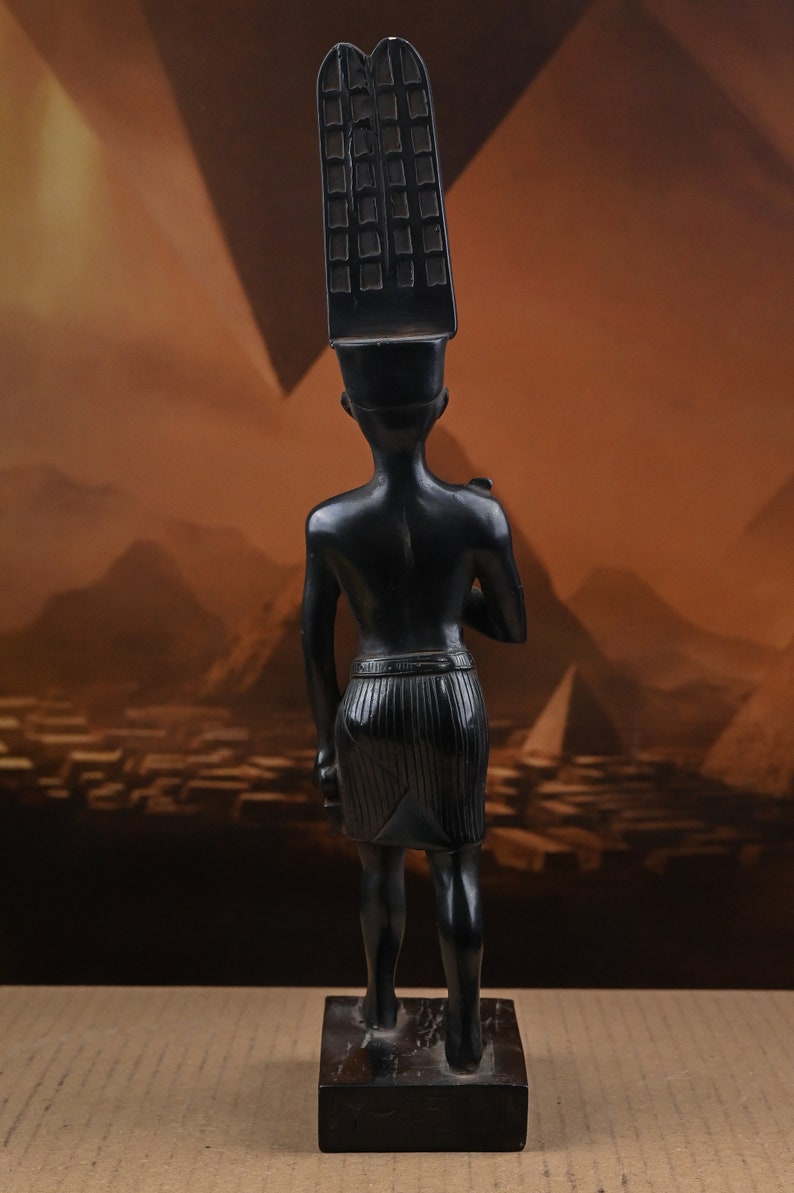 Egyptian Statue of God Amun Ra God of the Sun Wind and - Etsy