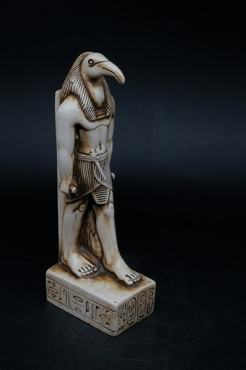 Unique Statue Thoth 3 Color Ancient Egyptian God of Wisdom - Etsy