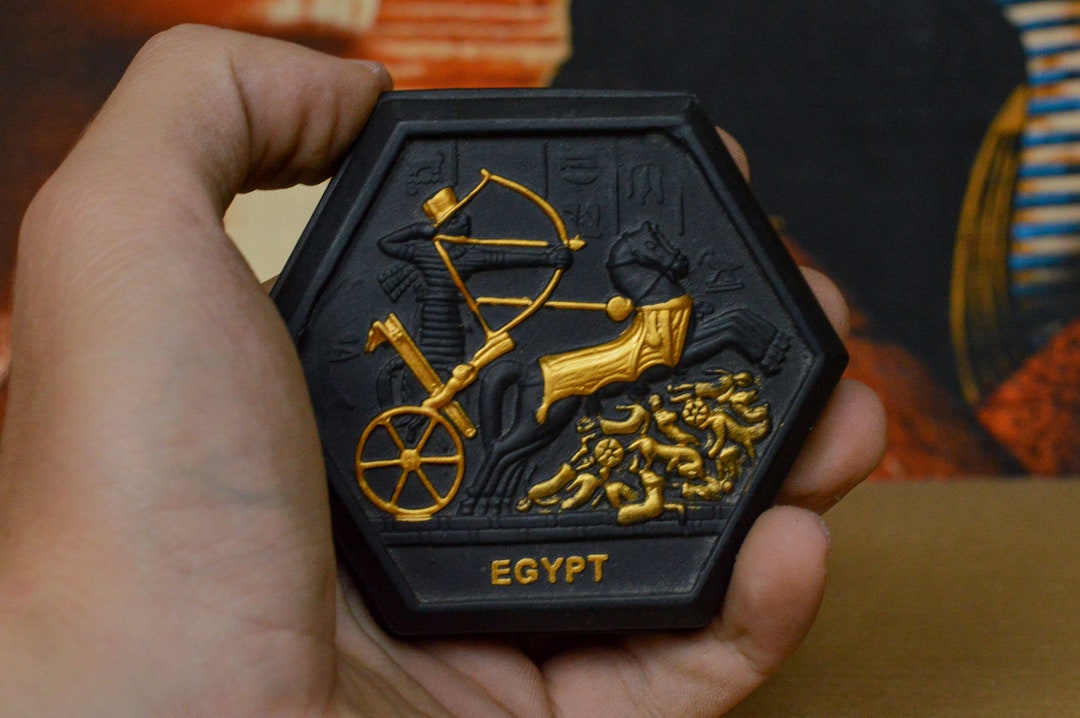 Ramses II Chariot Jewelry Box: Egyptian Antique Decor - Etsy