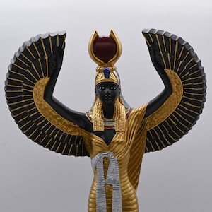 Unique Golden Isis Statue Available in 3 Colors Winged Isis Statue ...