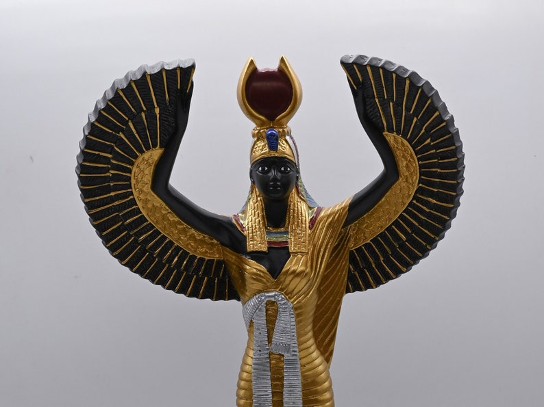 Unique Golden Isis Statue Available in 3 Colors Winged Isis - Etsy