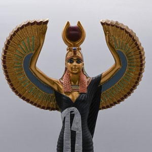 Unique Golden Isis Statue Available in 3 Colors Winged Isis Statue ...