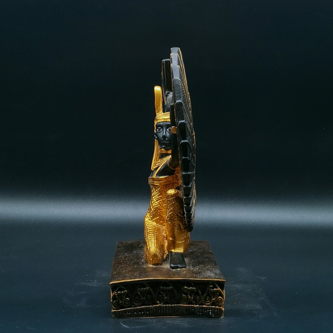 Egyptian Goddess Maat Open Wings Large Statue 2 Size Made in - Etsy