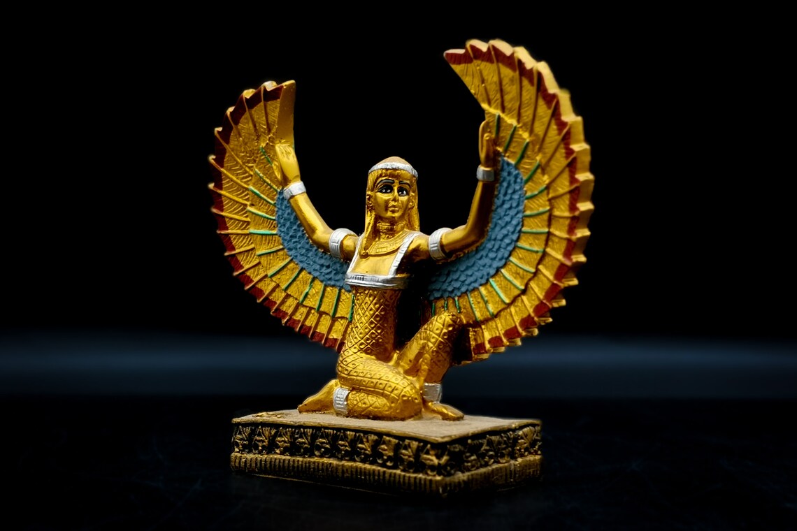 Flying Wings Mythology of ancient Egypt Unique Egyptian | Etsy