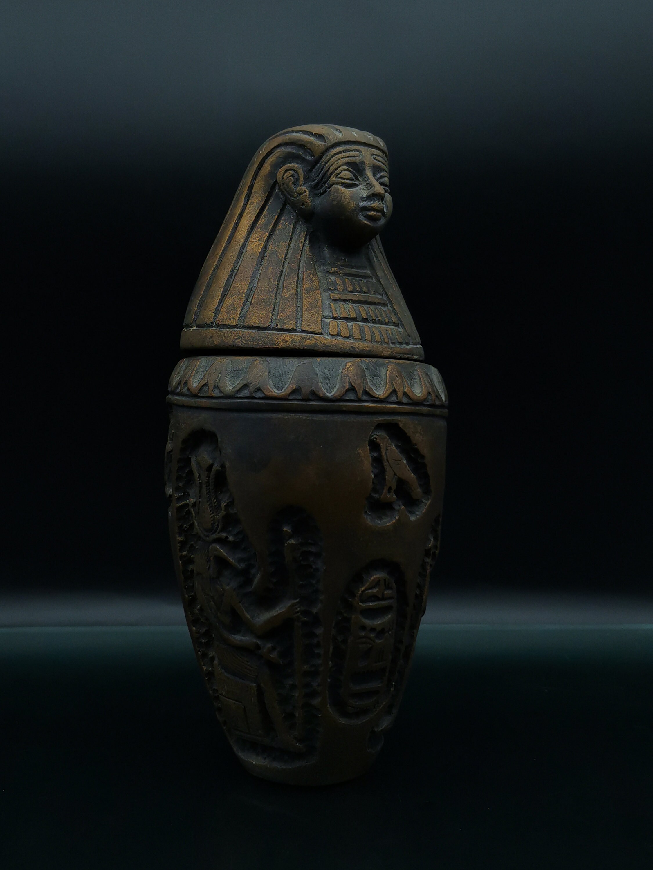 Egyptian Legend Four Sons Of Horus Canopic Jars Imsety The 'Four Sons ...