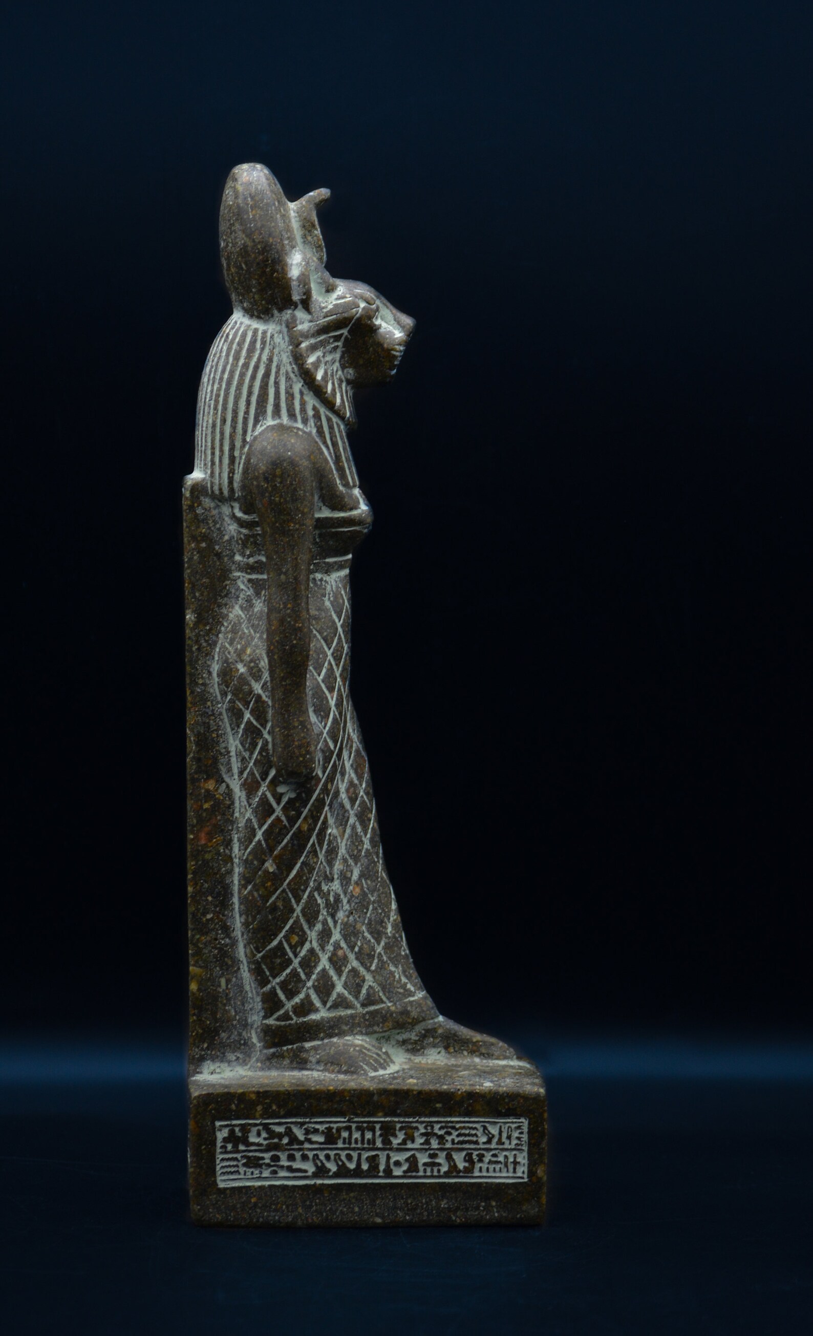 Unique Egyptian Goddess Sekhmet Heavy Statue Marble Stone | Etsy