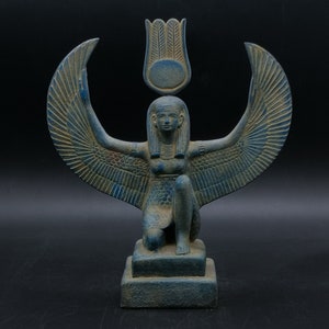 Beautiful Isisgoddess of Magic and Healing Wearing the Sun - Etsy