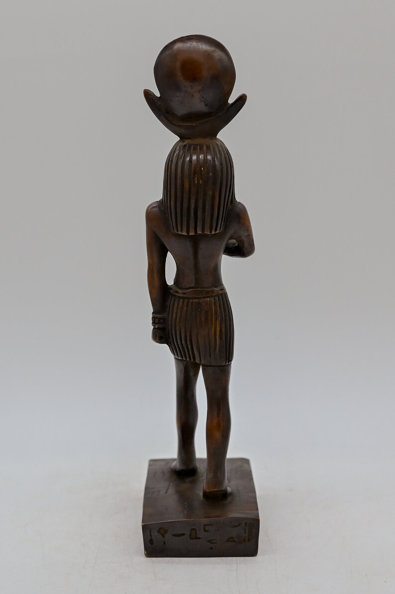 Ancient Egyptian Statue of Sun God Ra Harakhte Crowned With a - Etsy