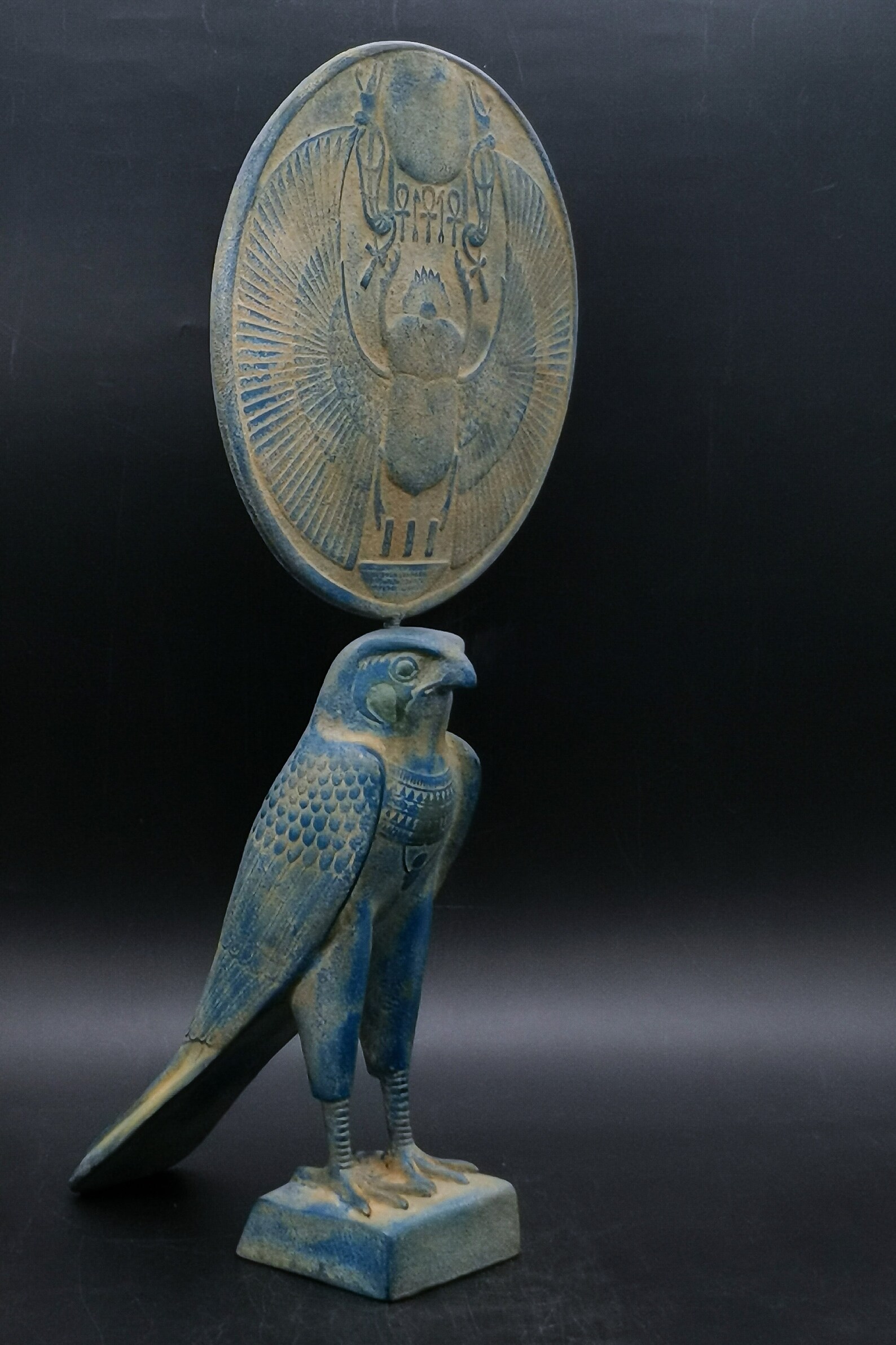 Horus Falcon Figure God of the Sky as a Bird Shape With the - Etsy