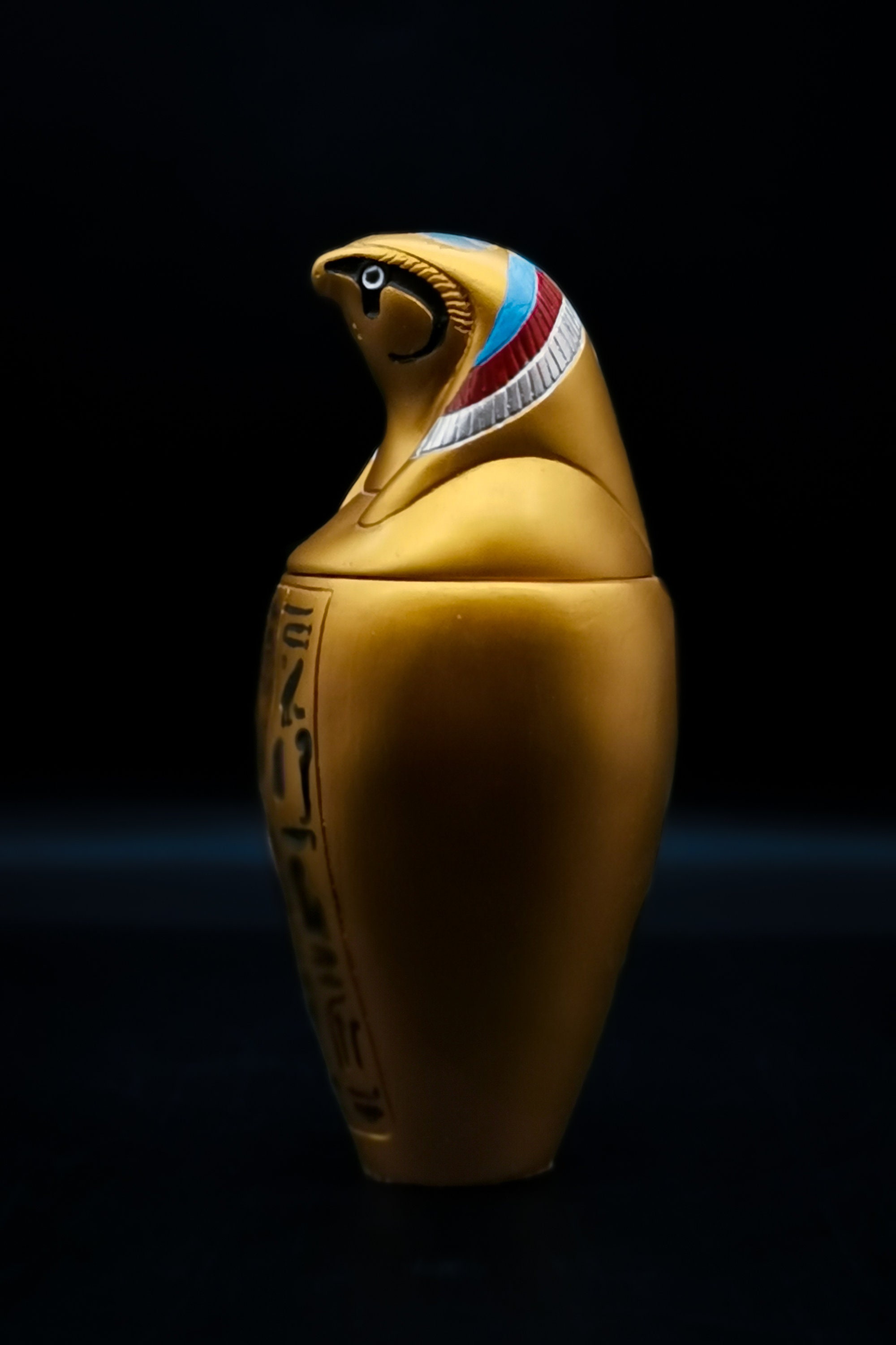 Unique Ancient Egyptian STORAGE Hieroglyphics Stone God Horus | Etsy