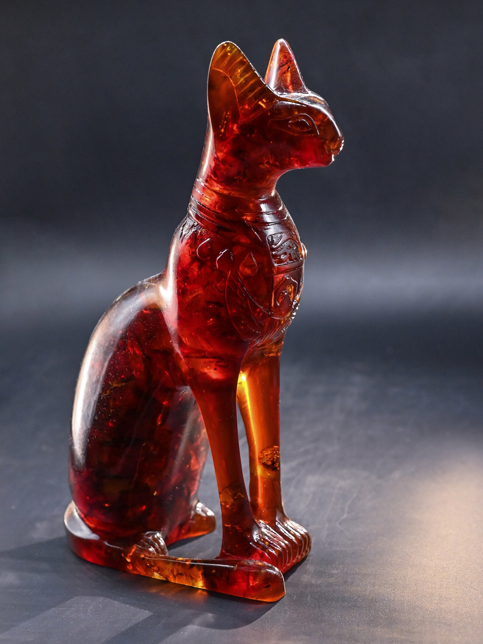 Unique Ancient Egyptian Art Statue Cat Goddess Bastet Large - Etsy