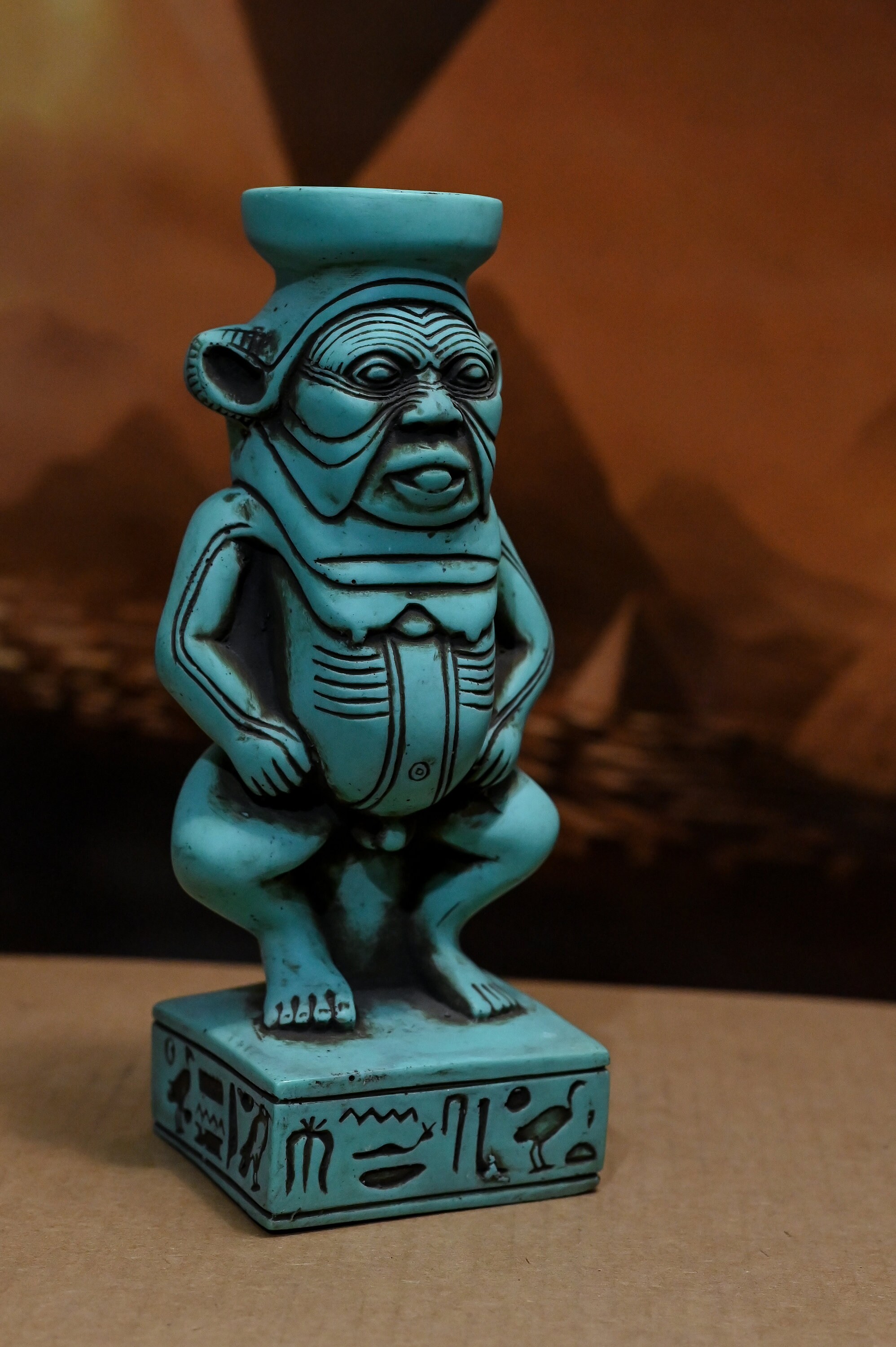 Statue of the God Bes the Dwarf Protector of Households and - Etsy