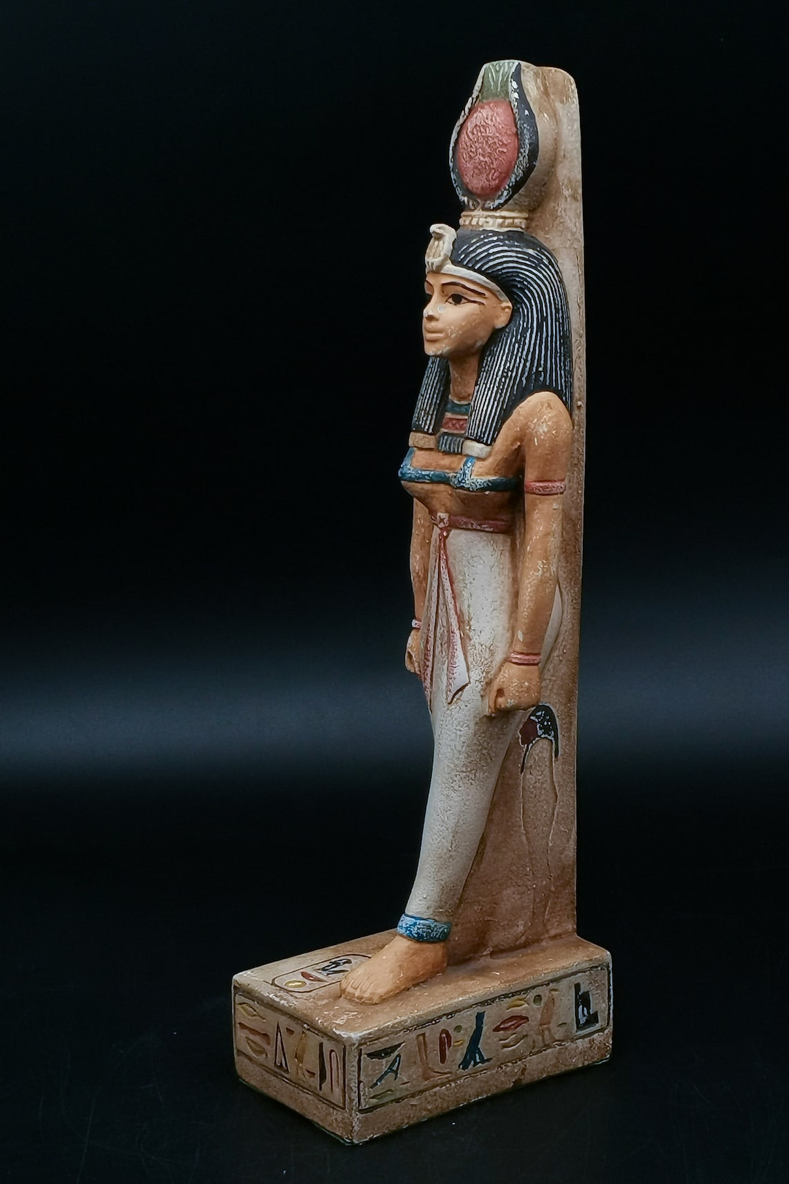Unique Statue of Ancient Egyptian Art Goddess Isis Statue - Etsy