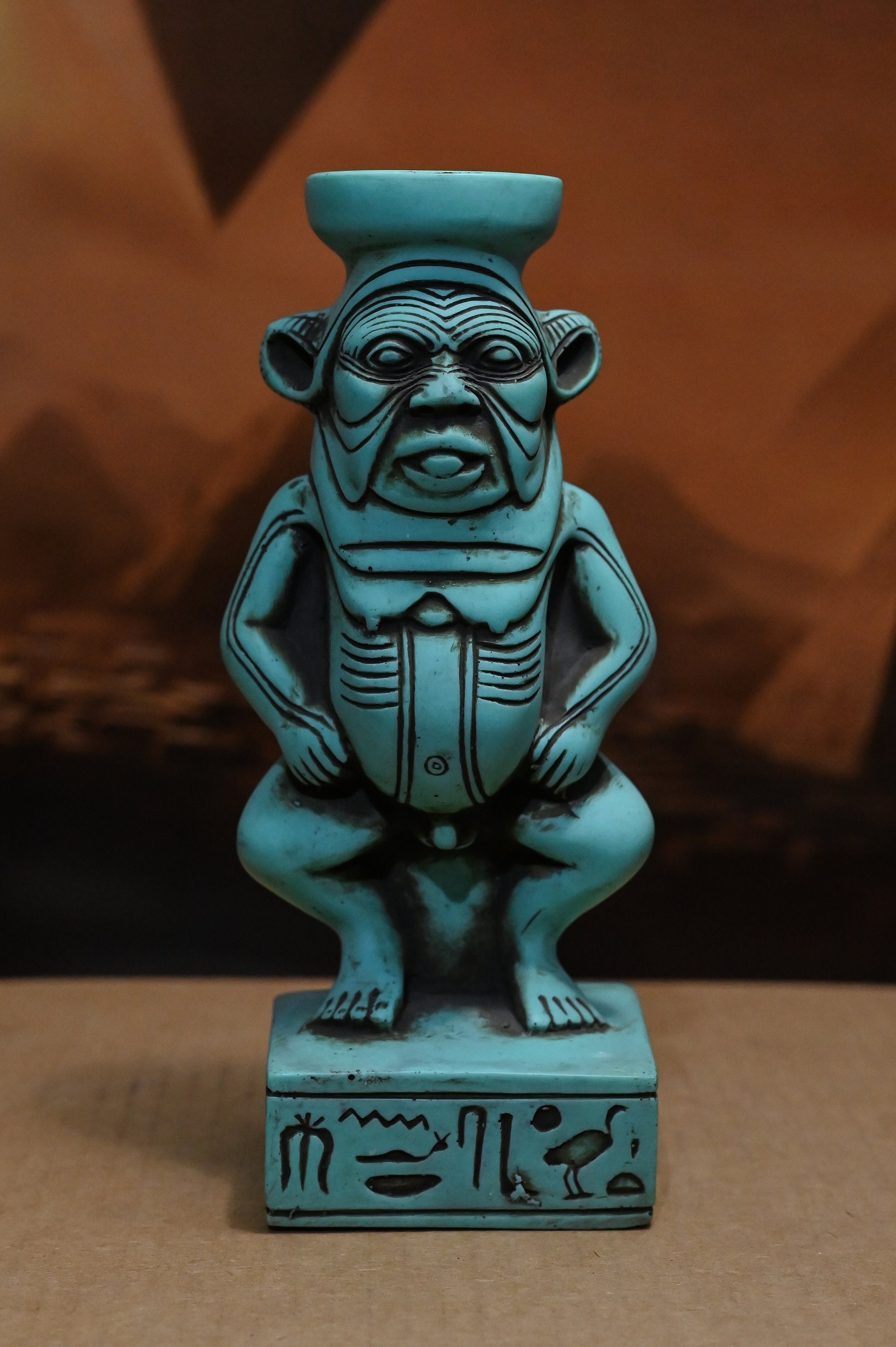 Statue of the God Bes the Dwarf Protector of Households and - Etsy