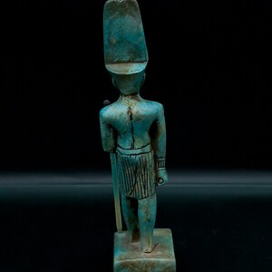 Unique statue of Egyptian art Amun Ra stone Made in Egypt | Etsy