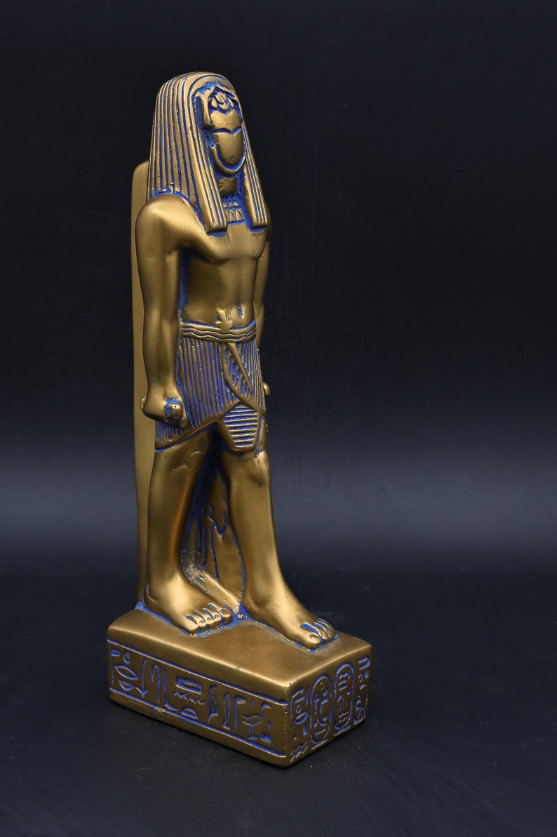 Statue of Egyptian God Khepri Scarab Sun God Made in Egypt - Etsy