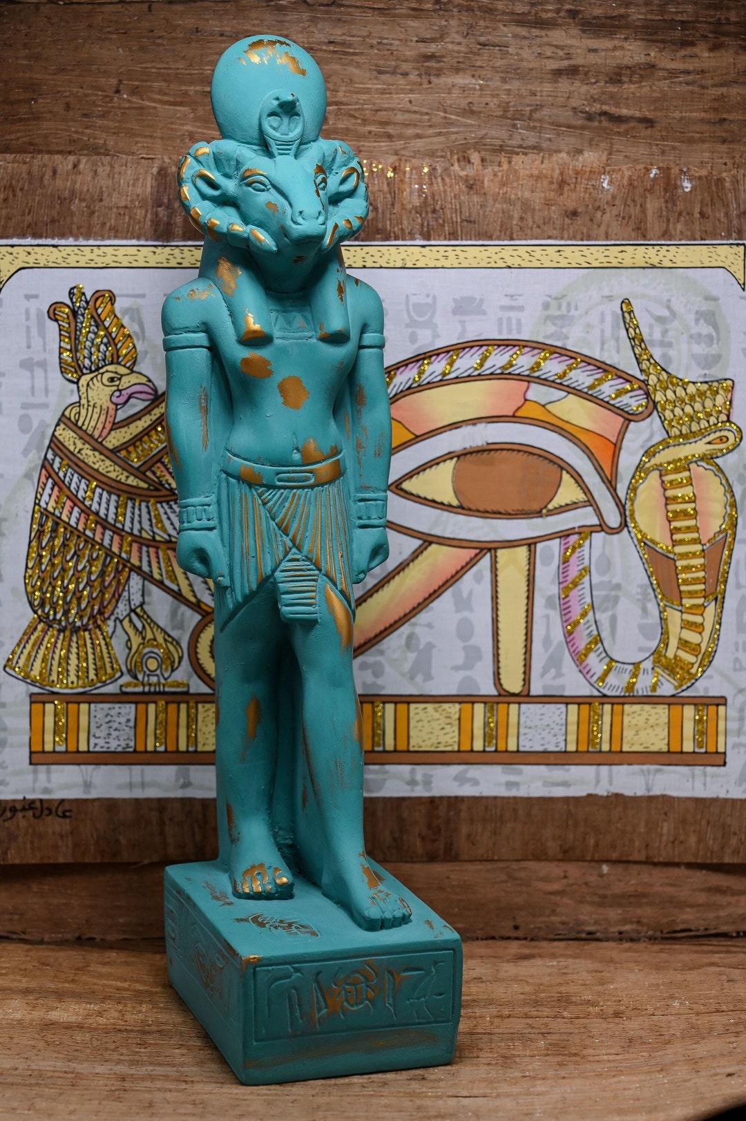 Ancient Egyptian Ram God of Creation, Egyptian God Khnum Statue - Etsy