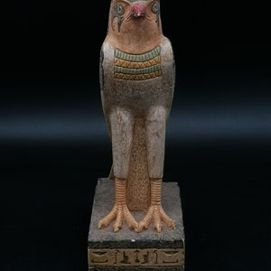 Horus Replica Handmade Egyptian Altar Statue of Horus Falcon Statue ...