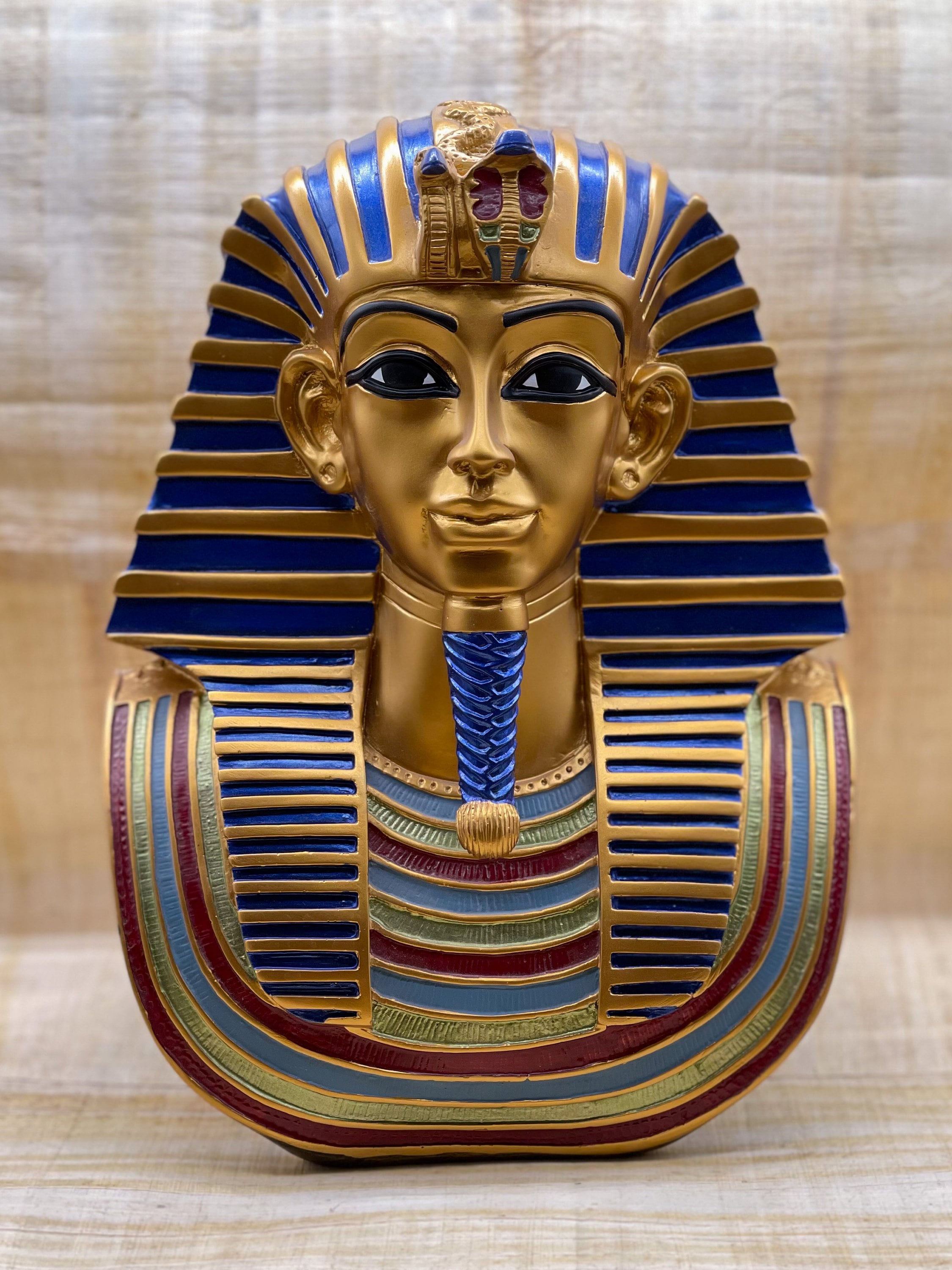 Unique Ancient Egyptian King Tutankhamun Hand Painted Heavy - Etsy Canada