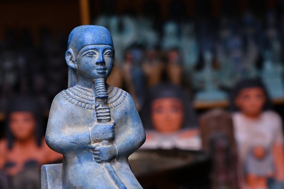 Egyptian Ptah/ptah-hotep God Made From the Unique Beautiful - Etsy
