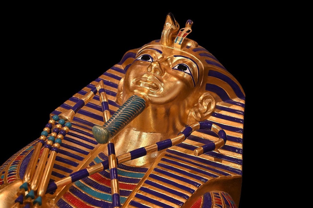 Unique Sarcophagus of King Tutankhamun,in Life Size,as Found in the ...