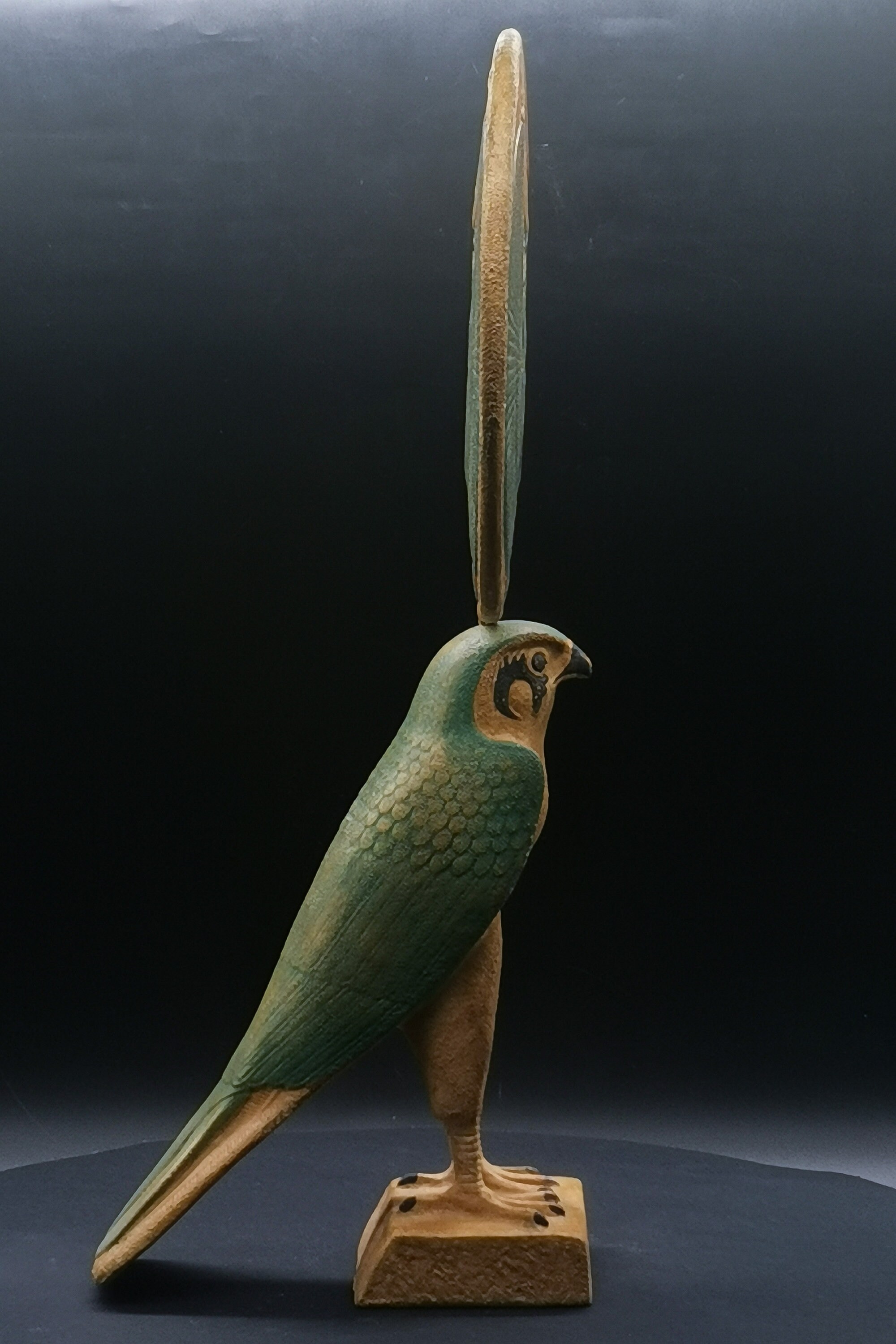 Horus Falcon Figure God of the Sky as a Bird Shape With the - Etsy