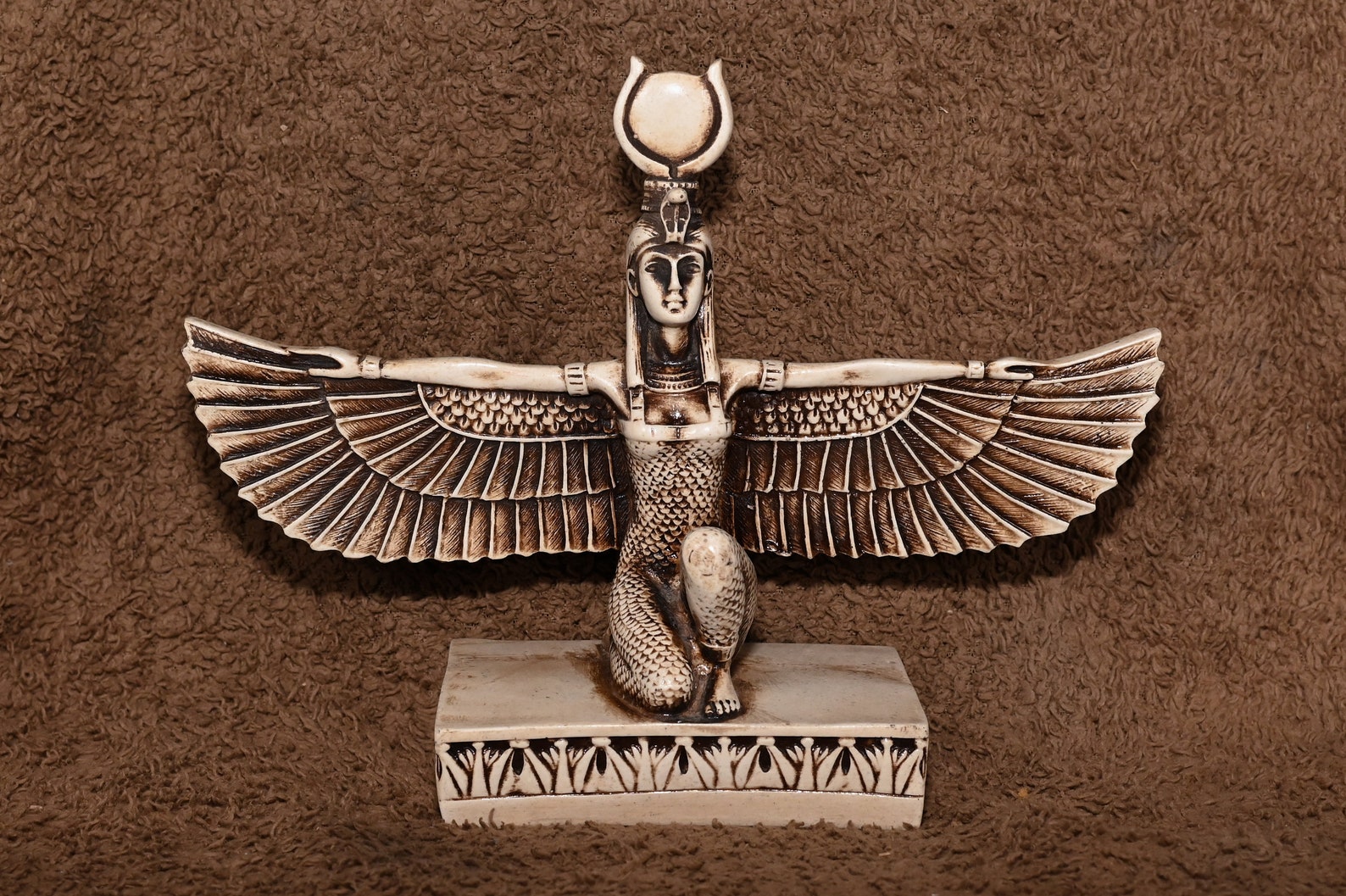 Unique Motherhood Egyptian Goddess of Isis With Open Wings - Etsy