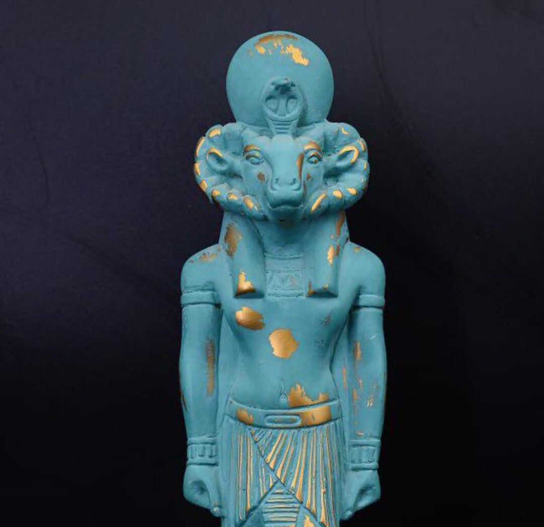 Ancient Egyptian Ram God of Creation, Egyptian God Khnum Statue - Etsy