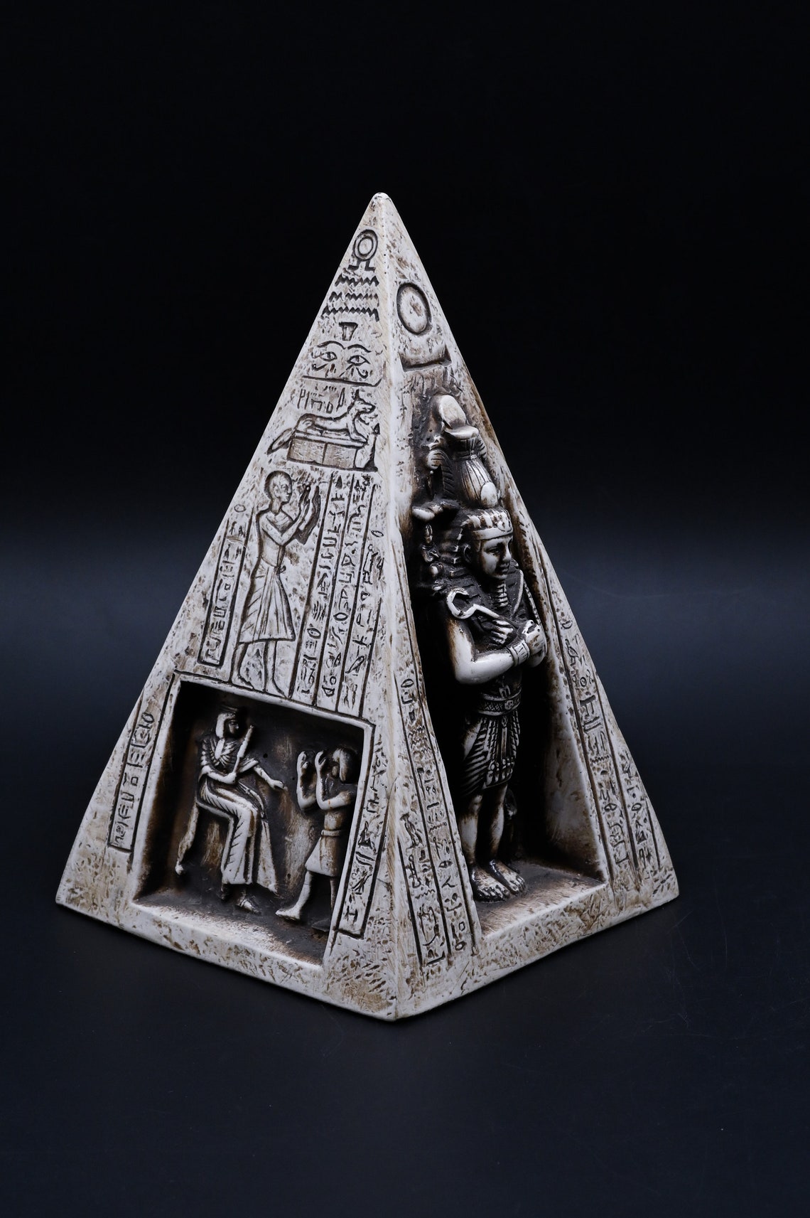 Unique Pyramids Egyptian Art Pharaonic Inscriptions Made in - Etsy