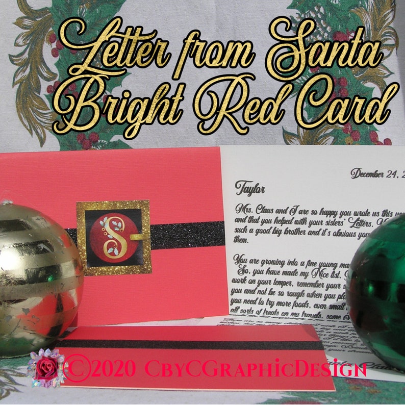 Personal Letters From Santa Claus for the Children in Your Life. - Etsy