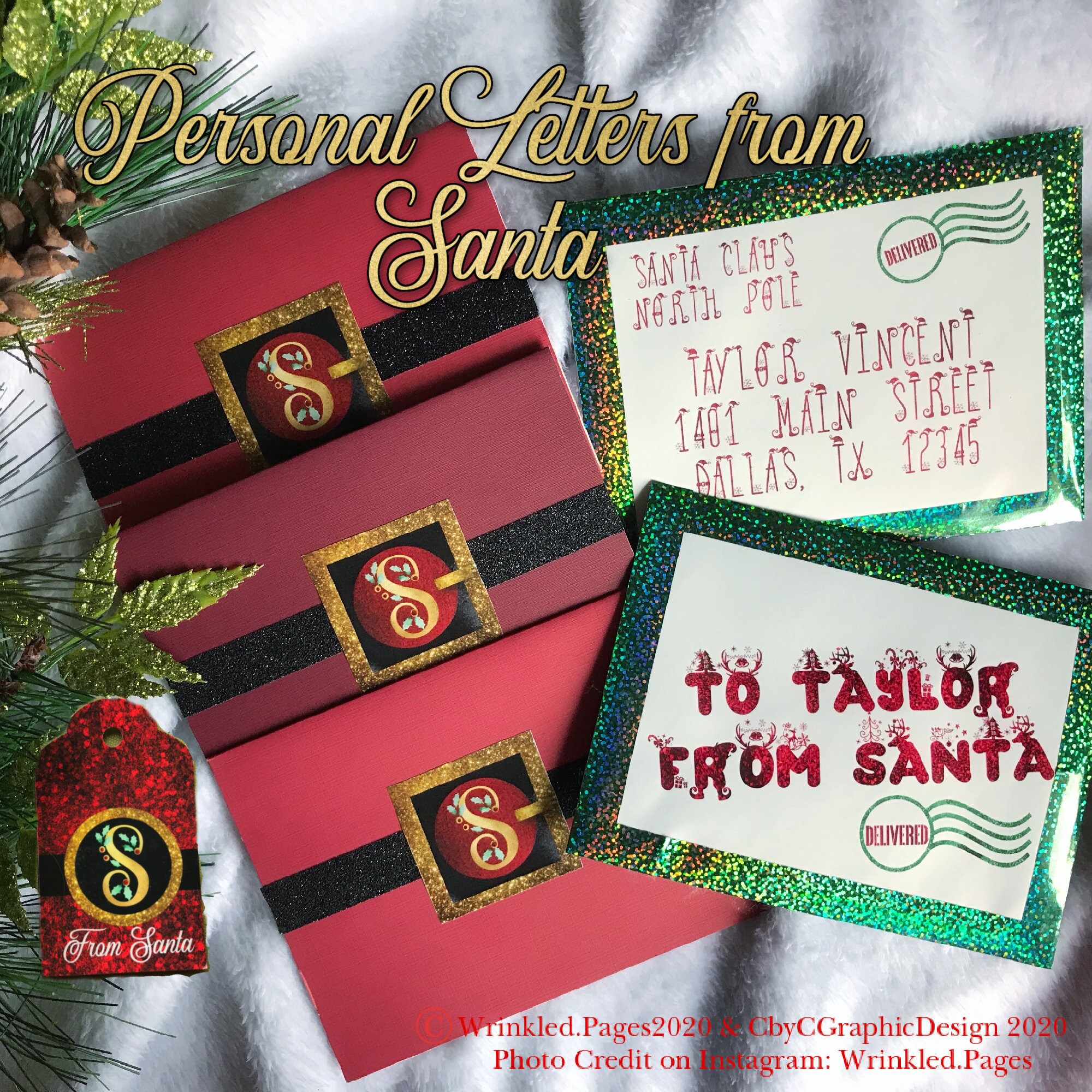 Personal Letters From Santa Claus for the Children in Your Life. - Etsy