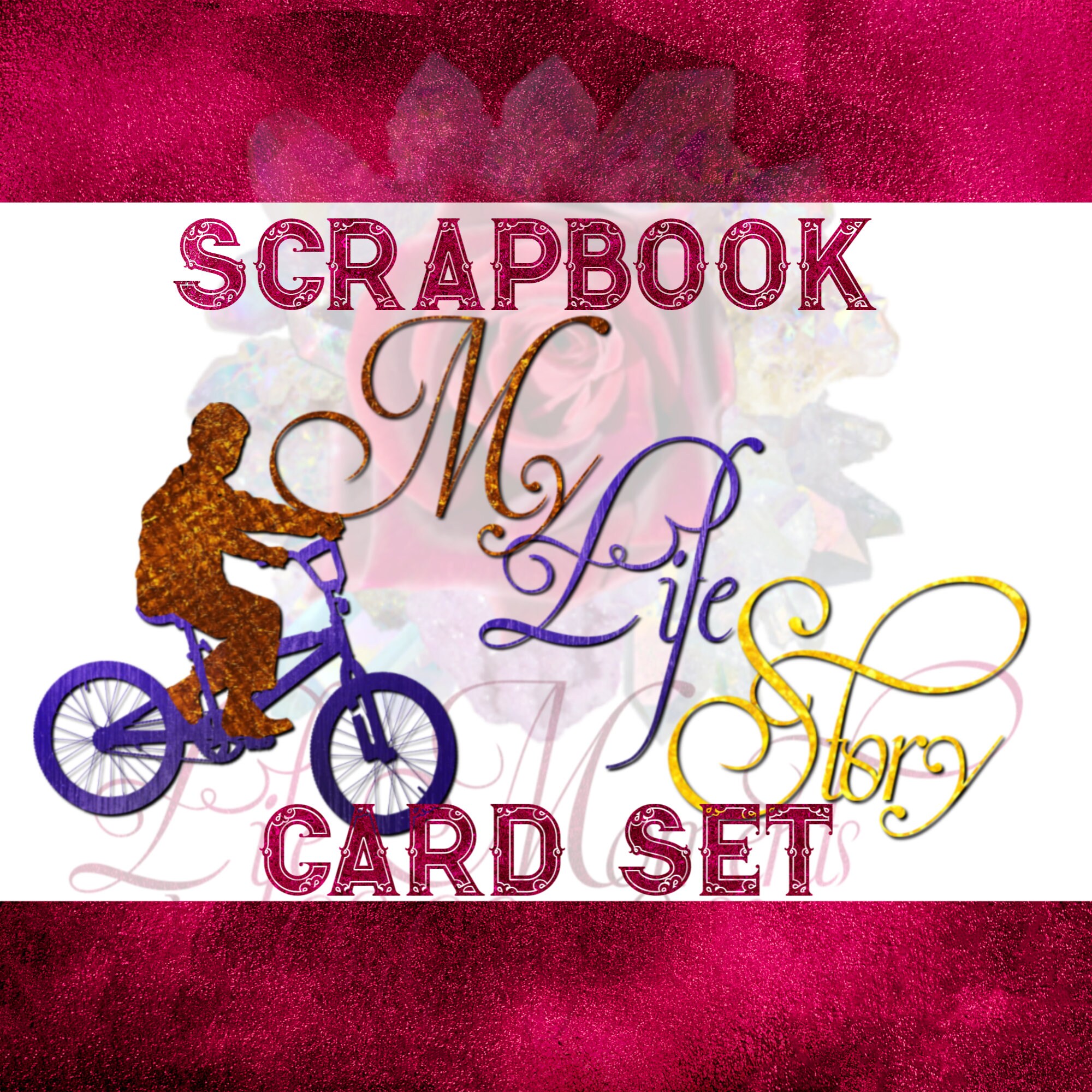 My Life Story Life Moment Baby Scrapbook Cards Boy - Etsy