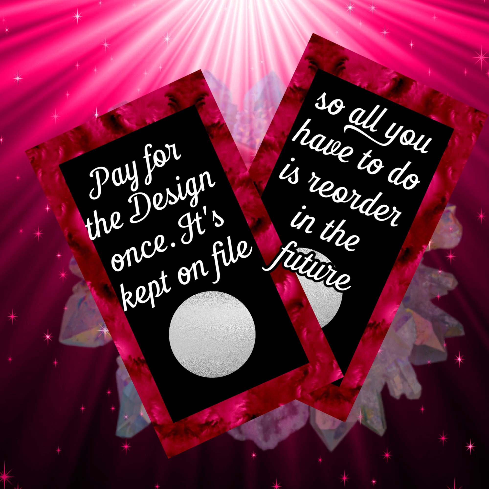 Custom Designed Scratch Offs for Your Business, Brand or Event. - Etsy