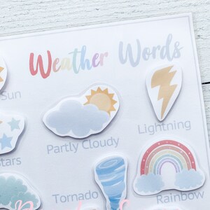 Weather Matching, Memory Game, Learning, Preschool, Homeschool ...