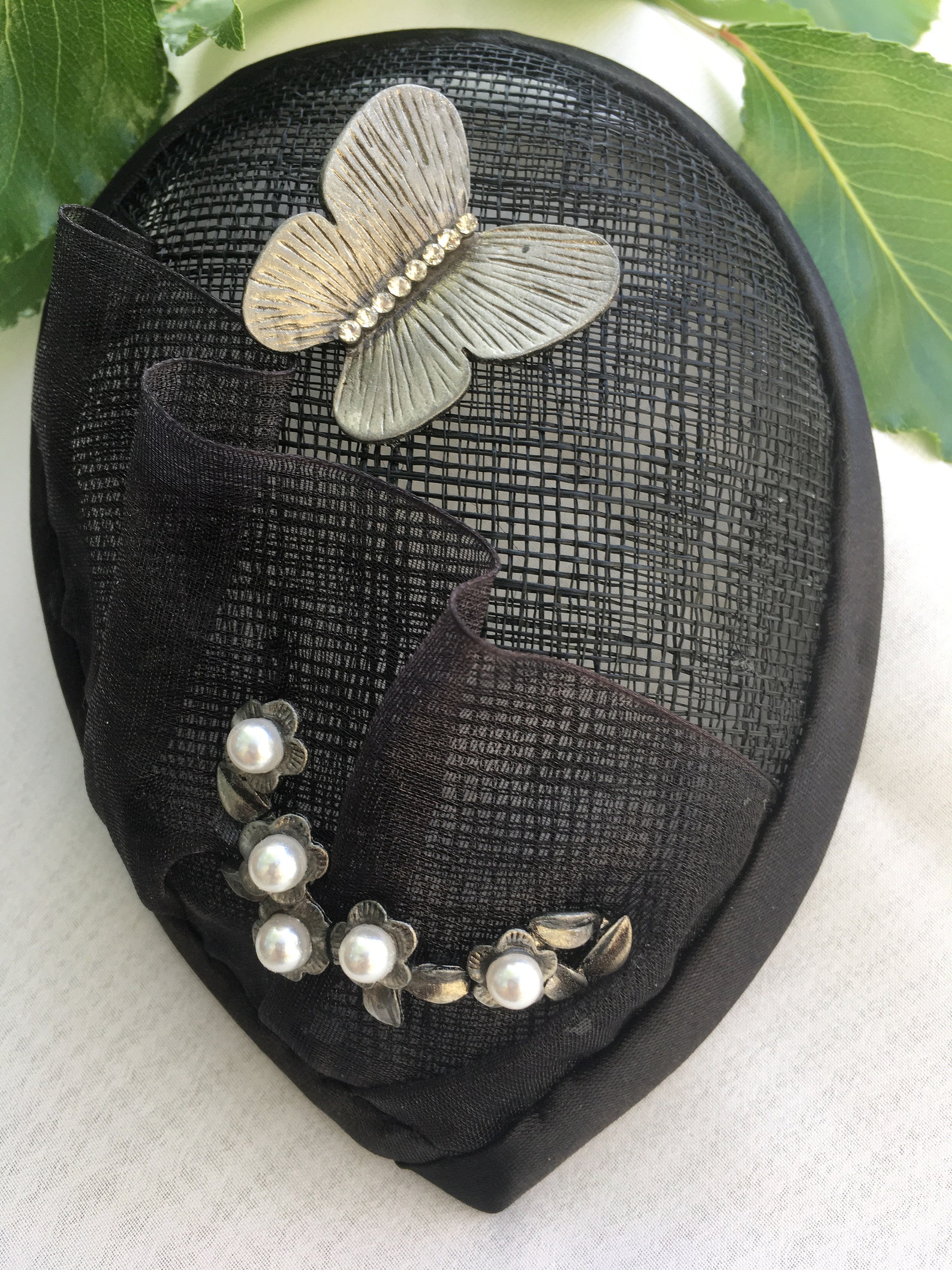 Butterfly Woman's Kippah - Yarmulke for Women - Jewish Head Covering ...