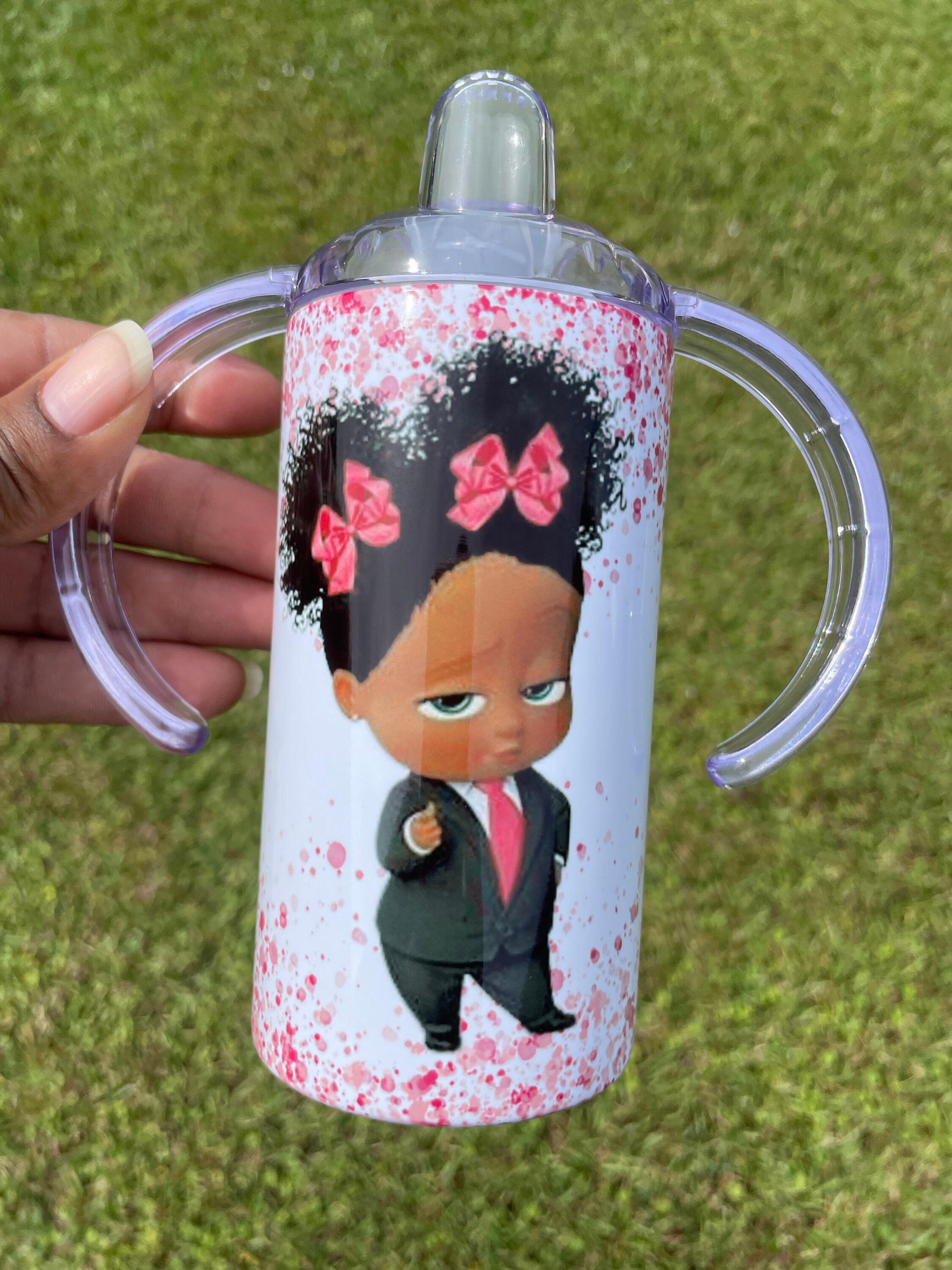 Boss Baby Girl Sippy Cup - Etsy