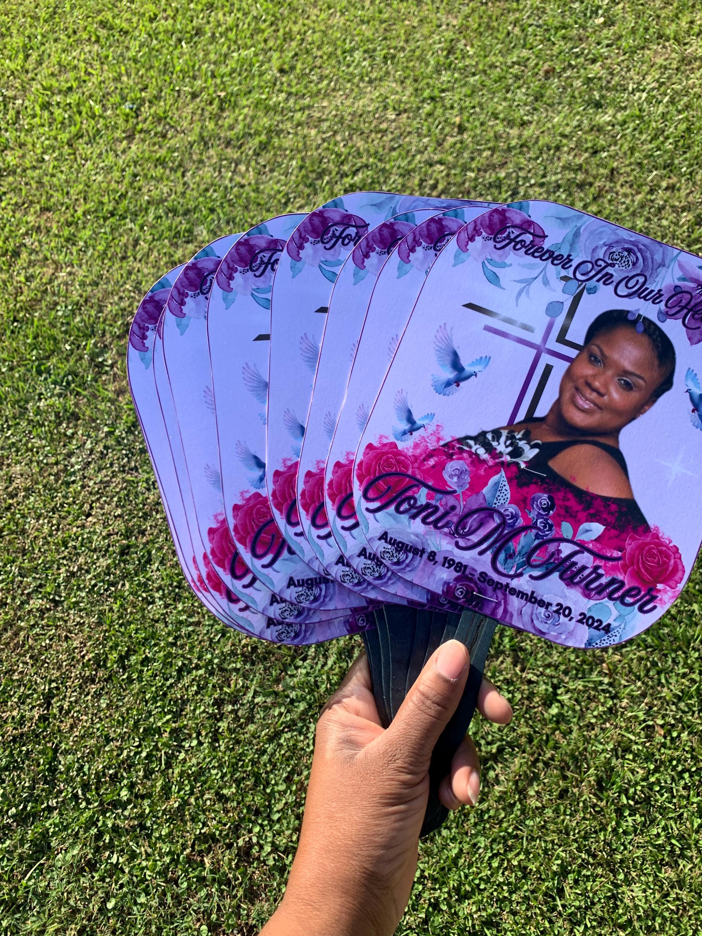 Custom Keepsake Fans - Etsy