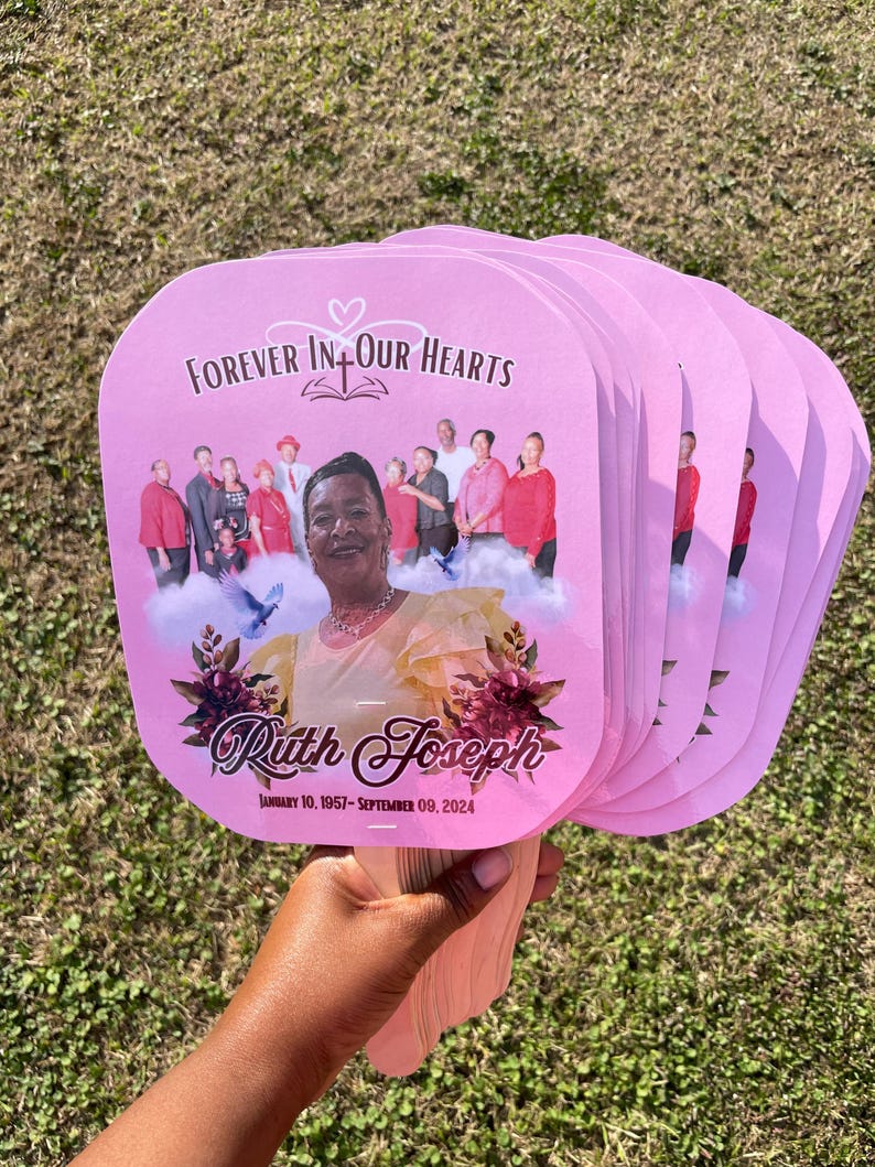Custom Keepsake Fans - Etsy