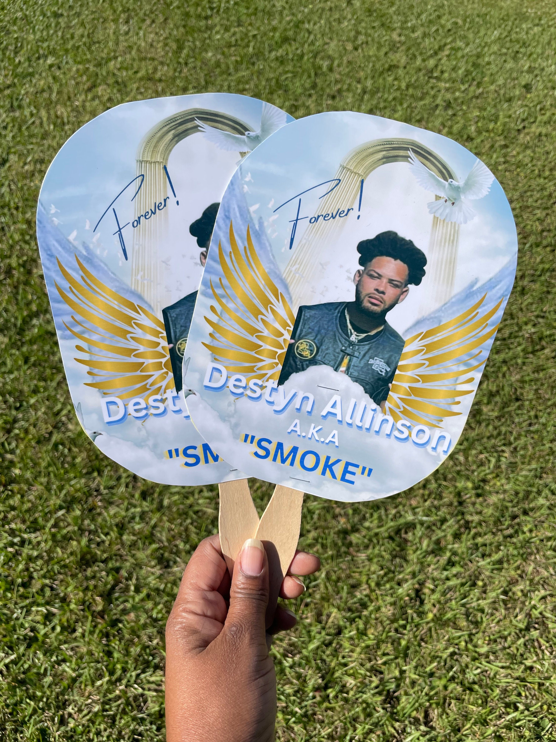Custom Keepsake Fans - Etsy