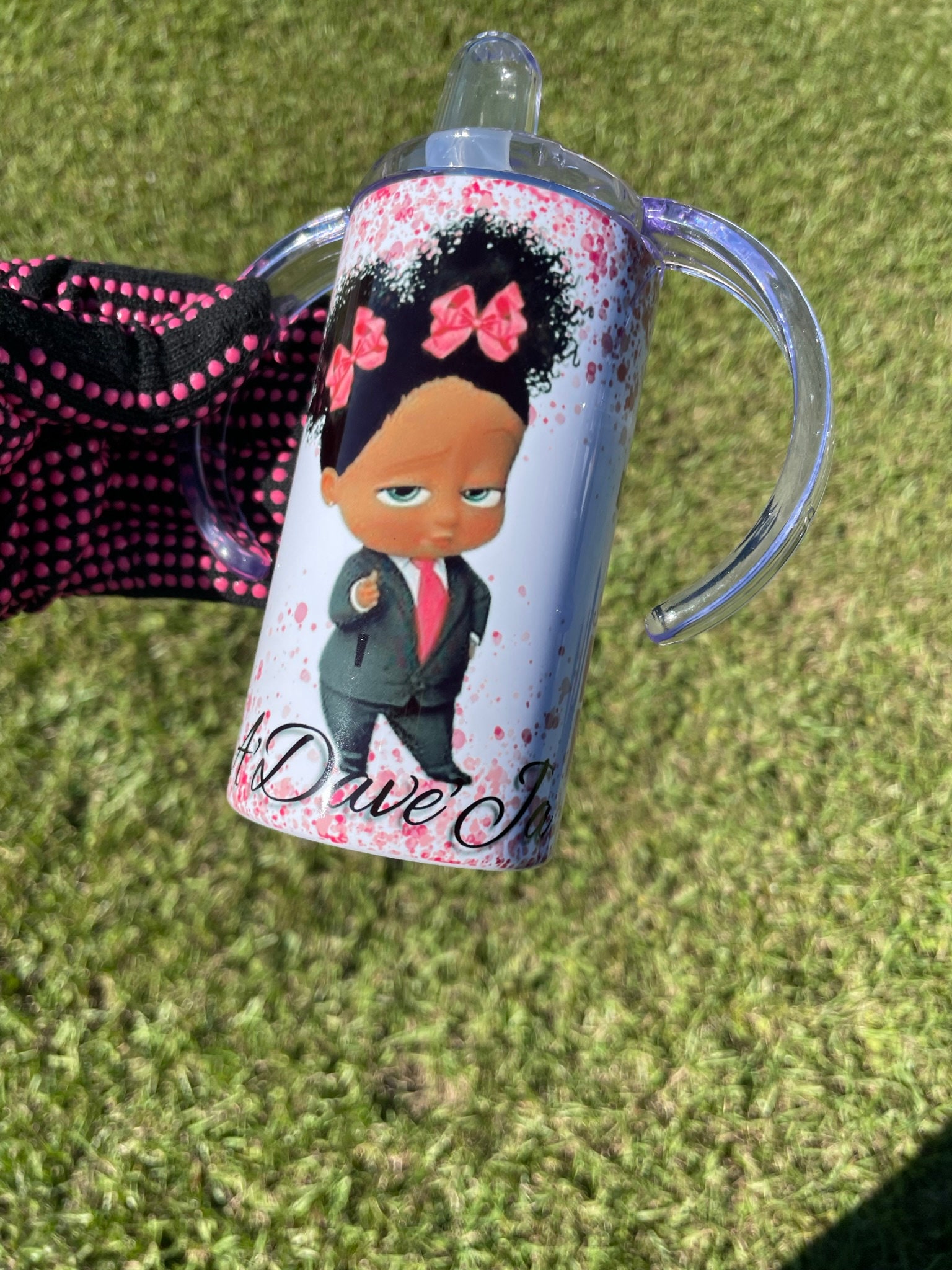 Boss Baby Girl Sippy Cup - Etsy