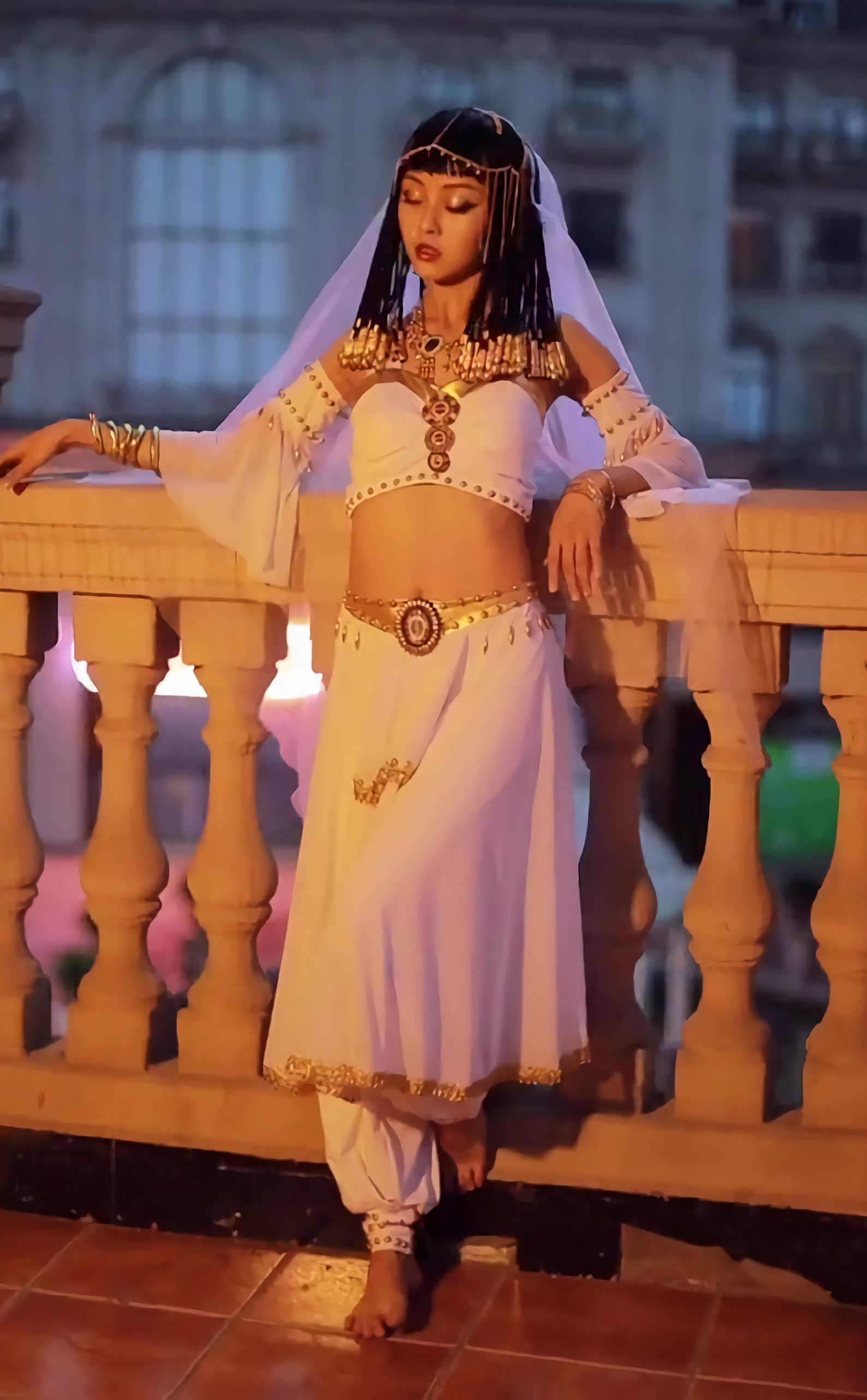 Greek Goddess Outfit Belly Dance Women Adult Cosplay Costume Etsy