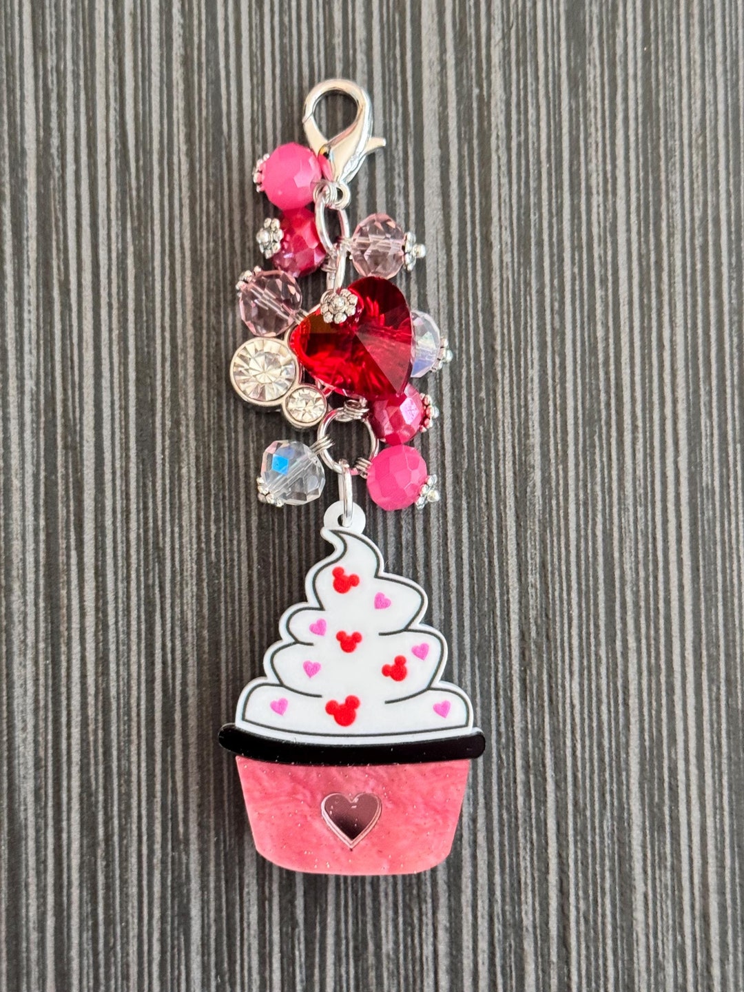 Ice Cream Treat Dangle Clasp Charm, Clasp Charm, Clasped Accessory ...