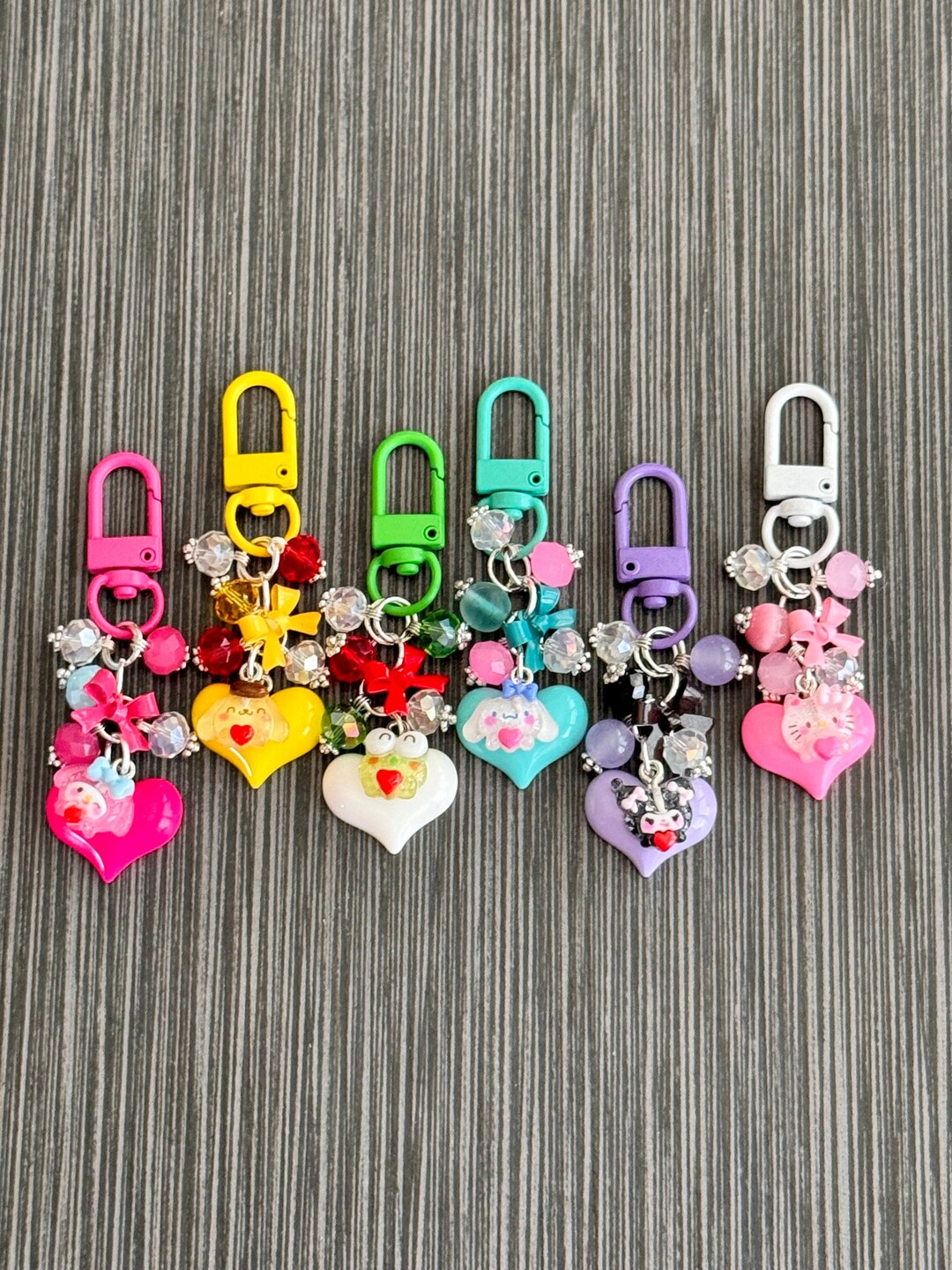 Kitty Friend Dangle Charm, Clasped Accessory, Clasped Charm, Dangler ...