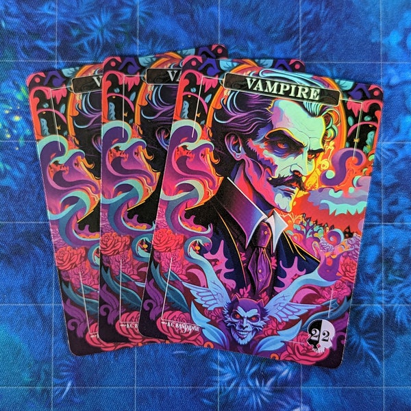 Vampire Cards - Etsy