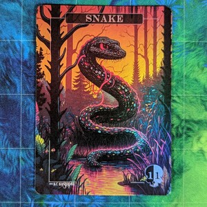 Snake Foil Tokens - Magic Proxies - Full Art Proxy - 3 Card Pack - Etsy