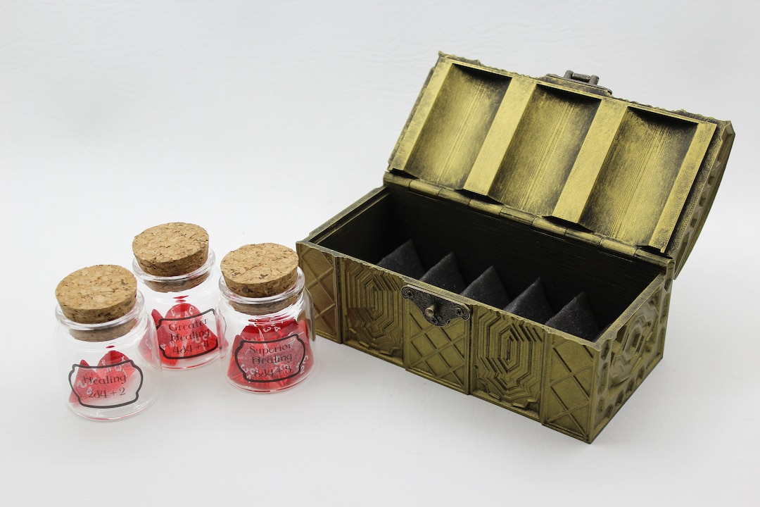 Healing Potion Kit (3 Potions, Your Choice) - D&D TTRPG Potion Kit ...