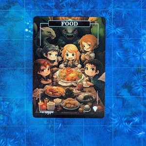 Food Tokens - Chibi Magic Proxies - Full Art Proxy - 5 Card Pack - Etsy