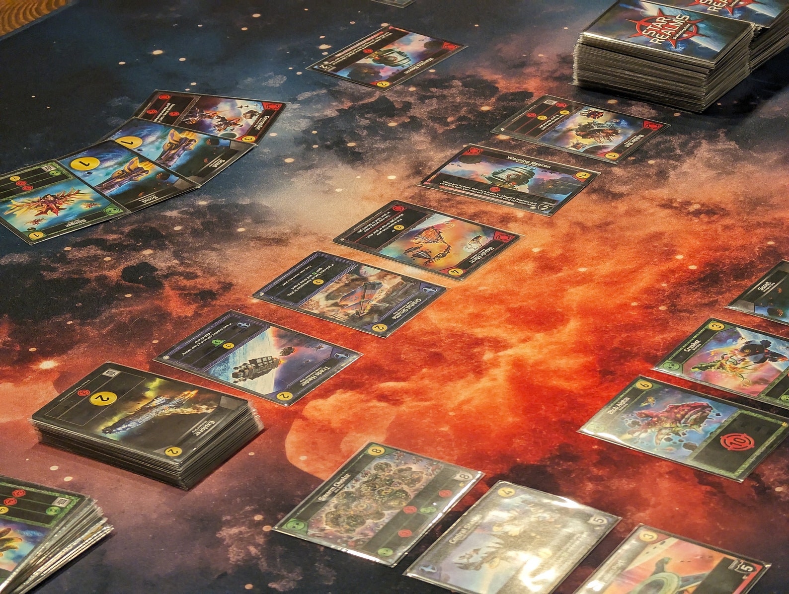 Space Themed Battle Mat - Game Mat - Wargaming Mat - Star Realms, X ...