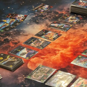 Space Themed Battle Mat - Game Mat - Wargaming Mat - Star Realms, X ...
