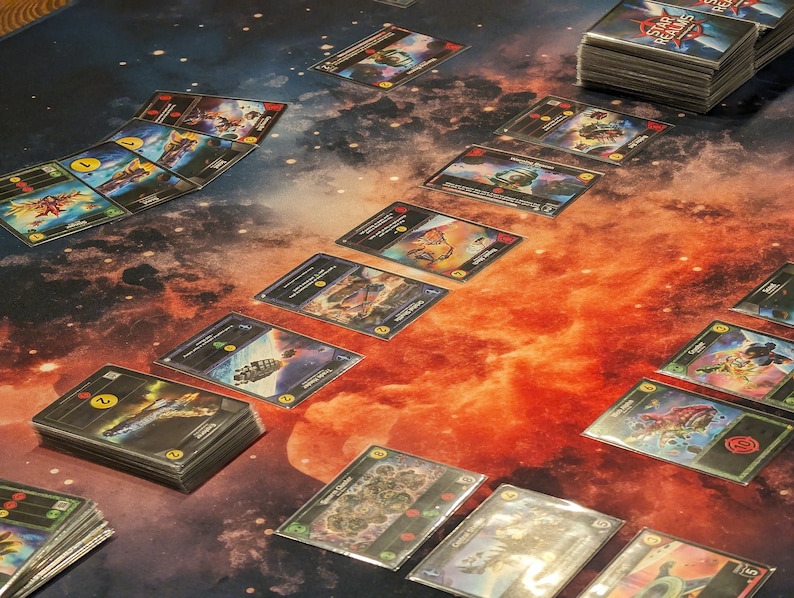 Space Themed Battle Mat - Game Mat - Wargaming Mat - Star Realms, X ...